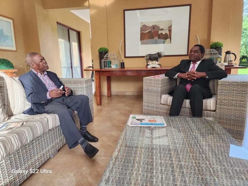 HH HAS BROUGHT PEACE UN ZAMBIA- Winter Kabimba