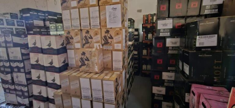 ALCOHOL CONCEALED AS MAIZE BRAN SEIZED BY ZRA