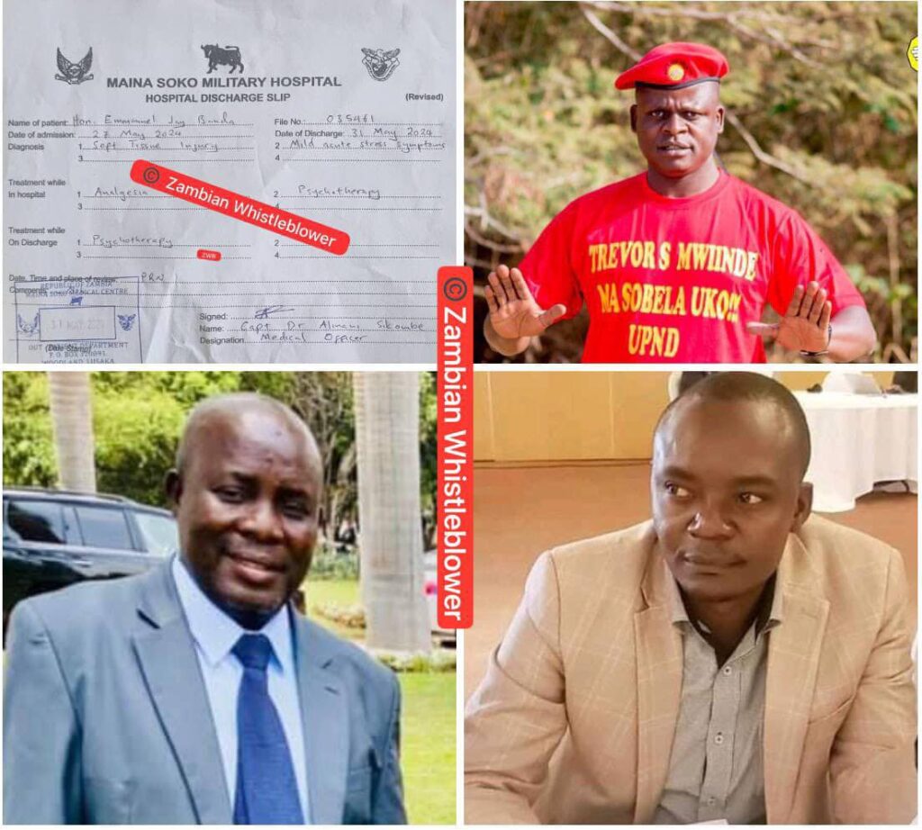 JAY JAY BANDA NAMES CLAYSON HAMASAKA, LEVY NGOMA AND TREVOR MWIINDE AS ...