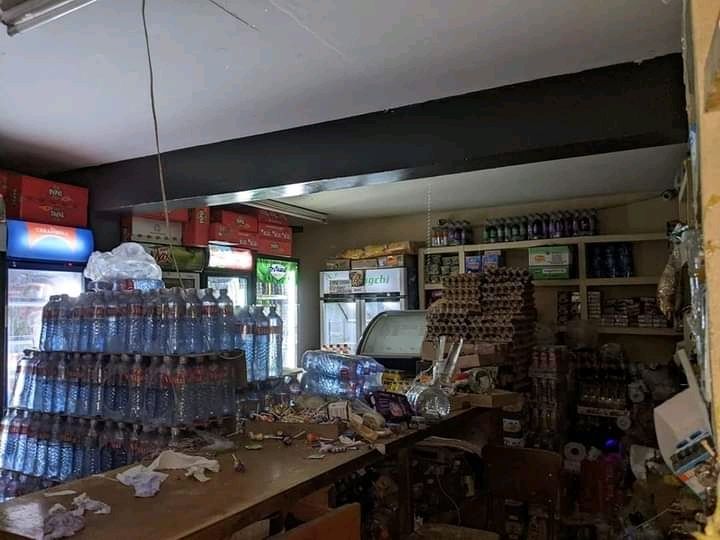 CBU STUDENTS RIOT, DAMAGE PROPERTY, LOOT SHOPS